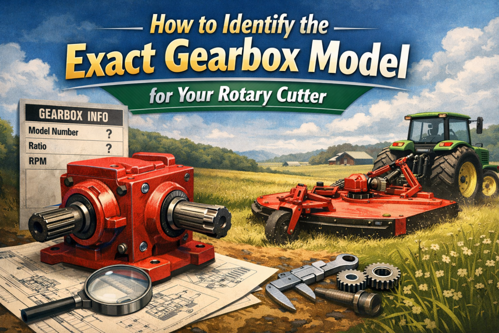 How to Identify the Correct Rotary Cutter Gearbox (MX6, MX7, Bush Hog ...